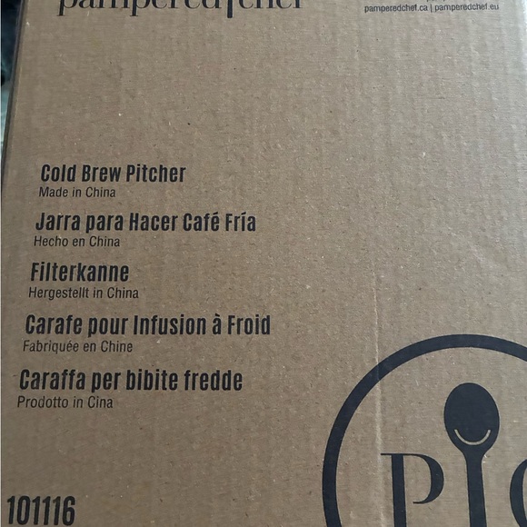 Pampered Chef | Kitchen | Pampered Chef Cold Brew Pitcher Box | Poshmark